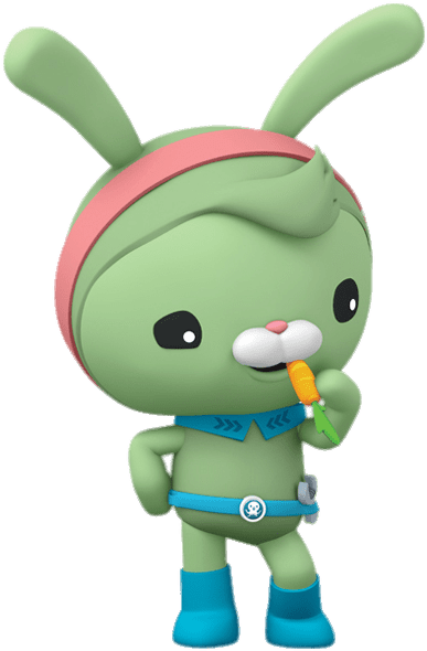 Download Tweak Bunny Eating Carrot - Octonauts Tweak - ClipartKey