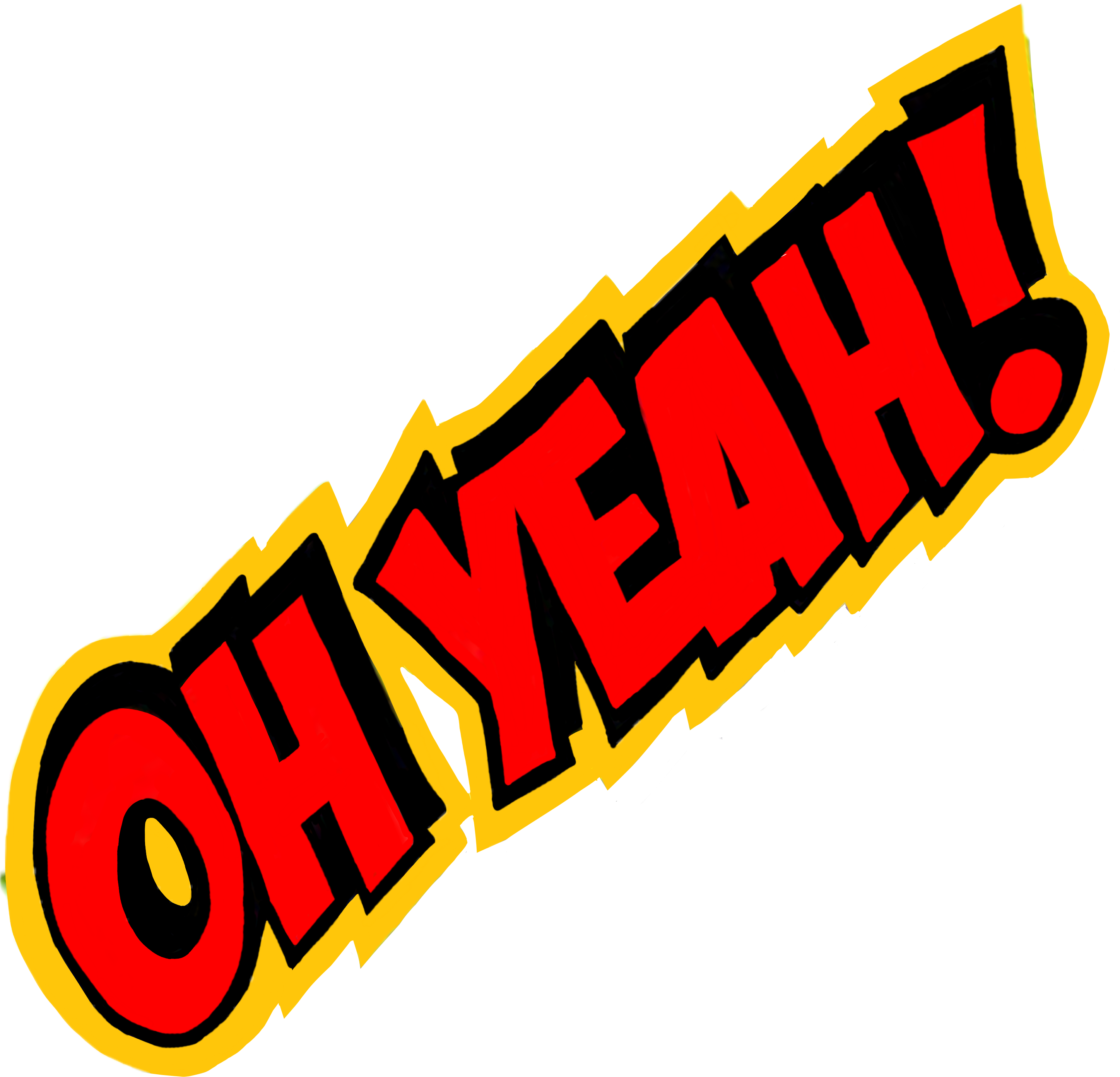 Download #sticker #oh Yeah #popart #scaredsinsanity #freetoedit - Pop ...