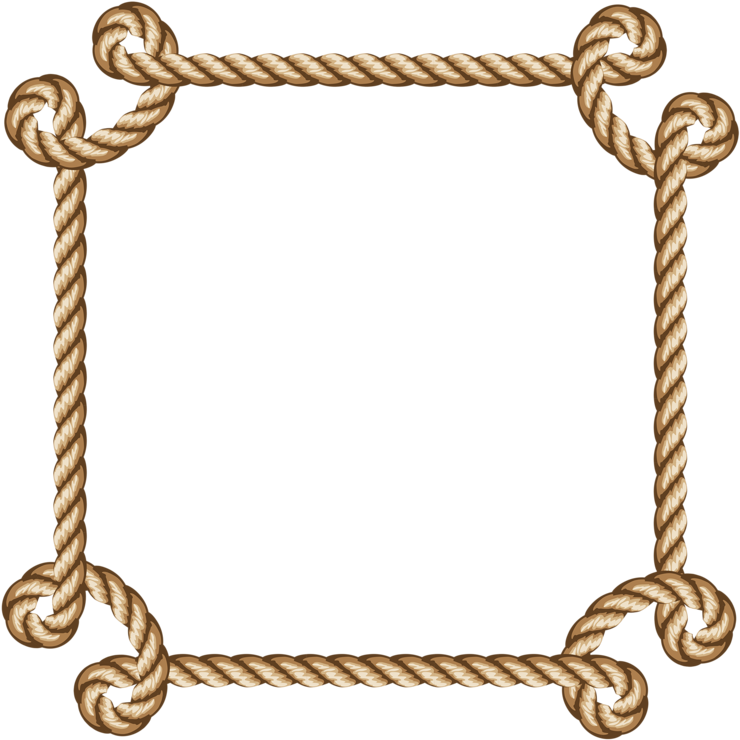 Download Nautical Clipart Cord - Rope Border - ClipartKey