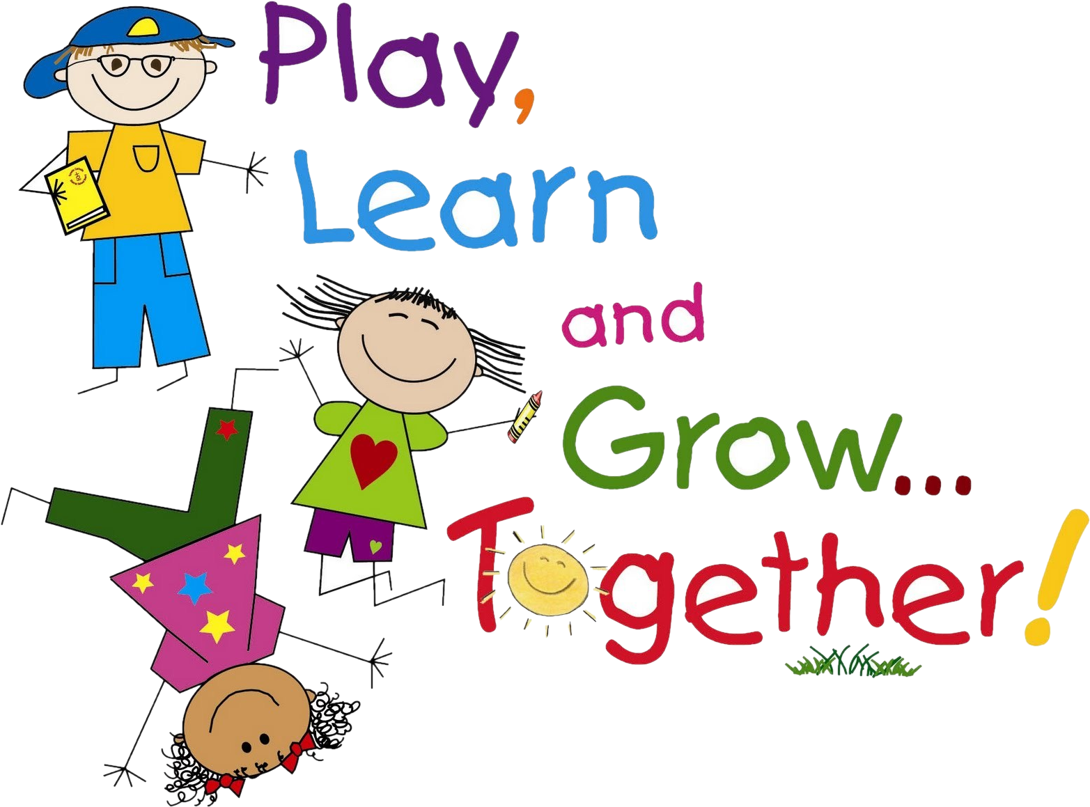 Download Kids Transparent Preschool - Play Learn And Grow Together ...