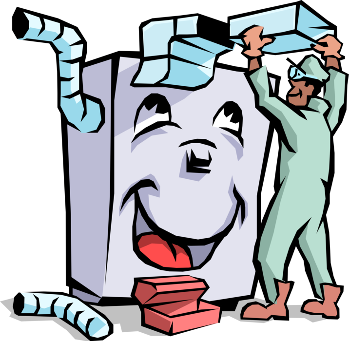Download Clip Art Furnace Cartoon - Furnaces Clipart - ClipartKey