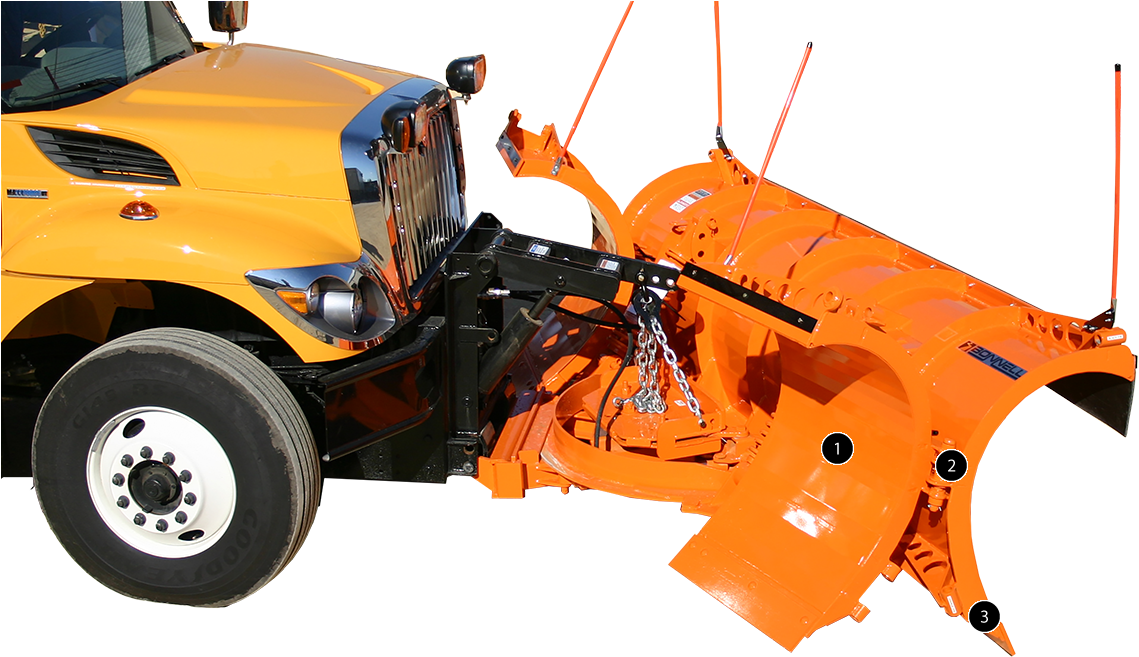 Download Transparent Snow Plow Png - Snow Plow Wing Extensions - ClipartKey