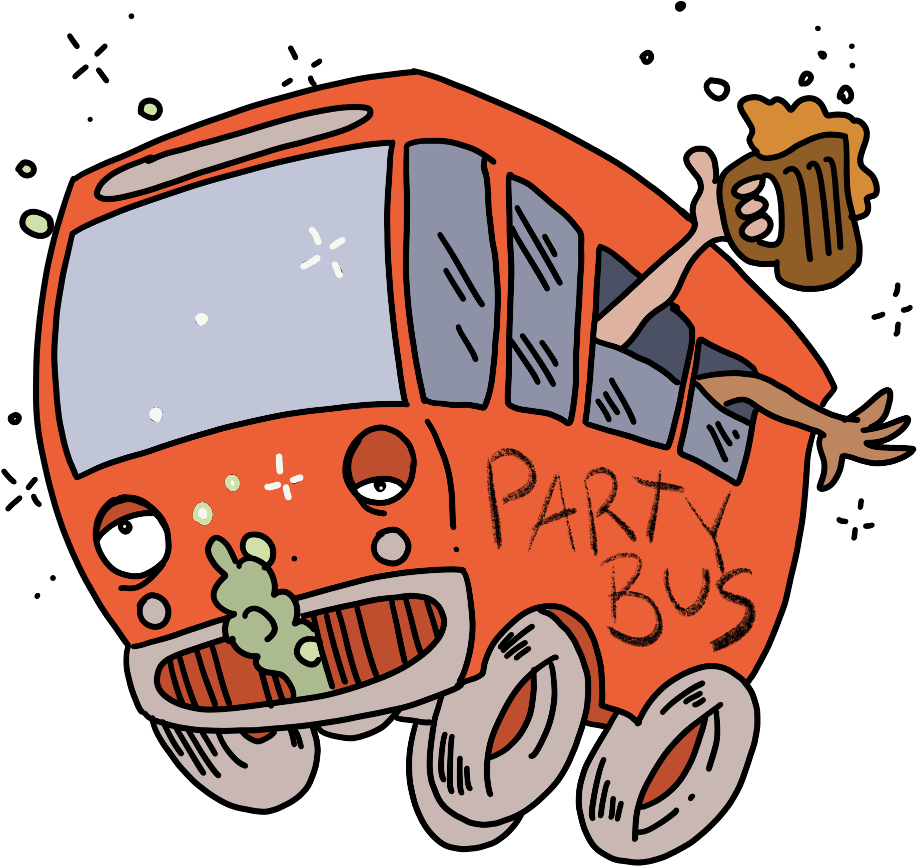 Download Bar Crawl Cartoon - ClipartKey