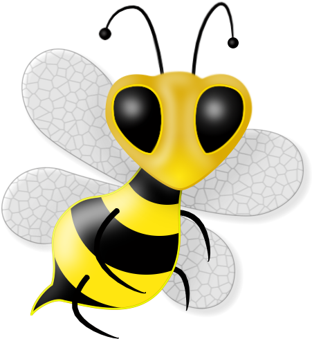 Download Bee Clipart Transparent Background - Bumblebee Clipart ...