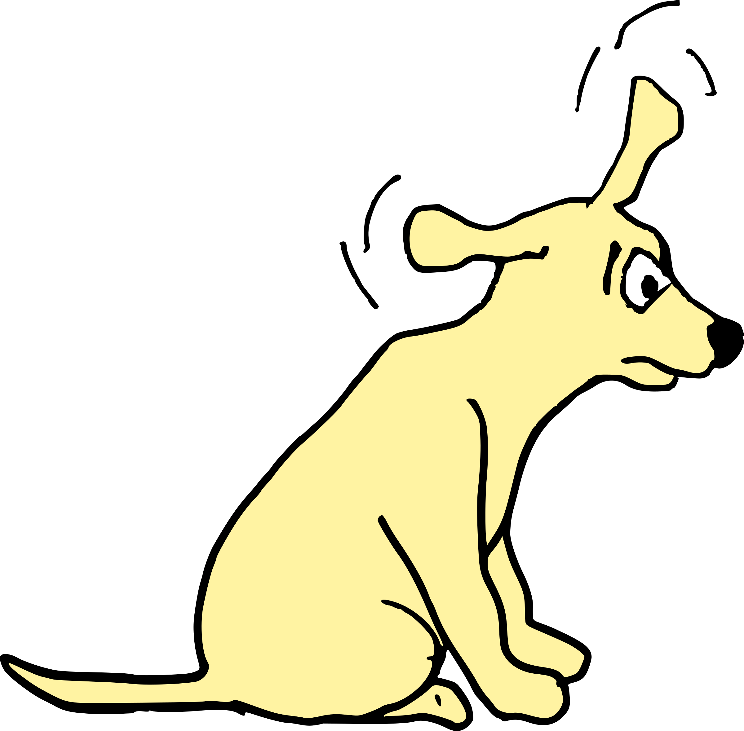 Download Agitated Dog Clipart - ClipartKey