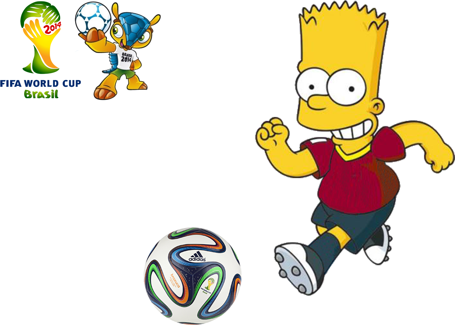 Download Bart Simpson Playing Soccer - ClipartKey