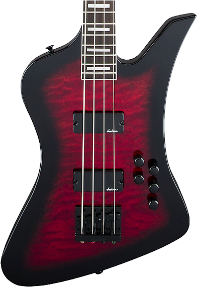 Download Bass Transparent Red - Jackson Js3q Kelly Bird - ClipartKey