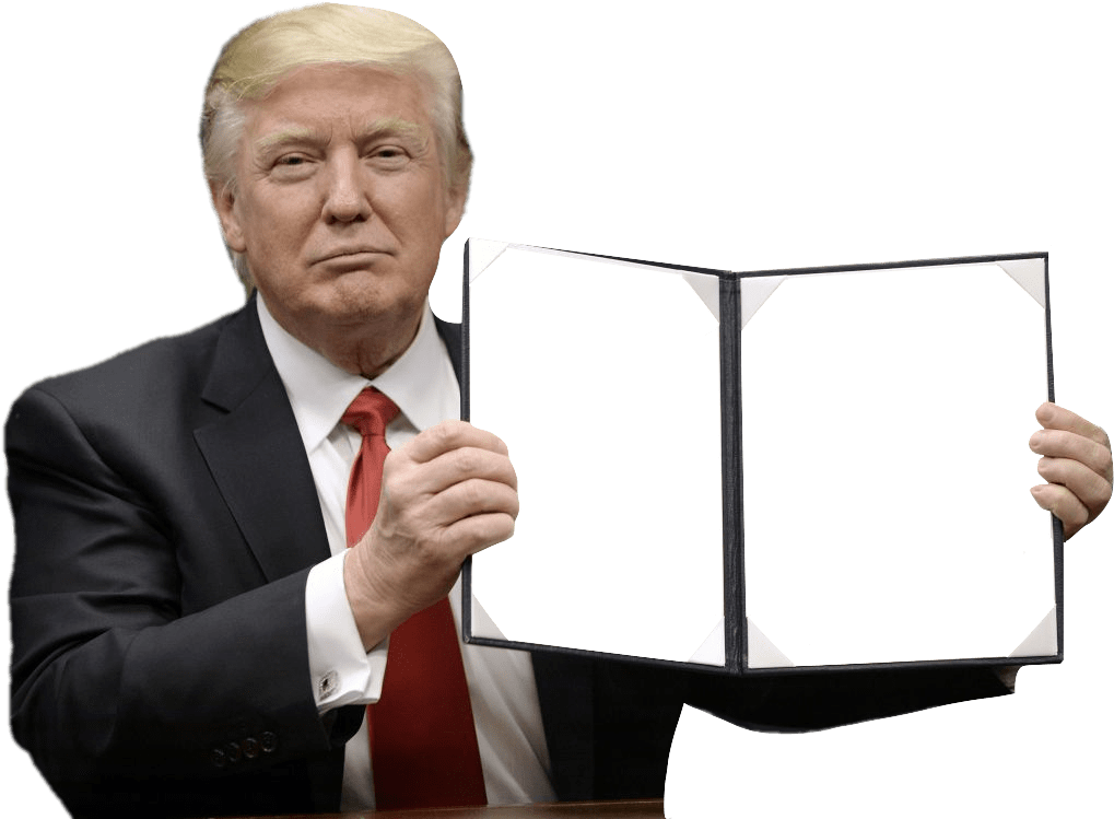 Download Trump Thumbs Up Png - ClipartKey