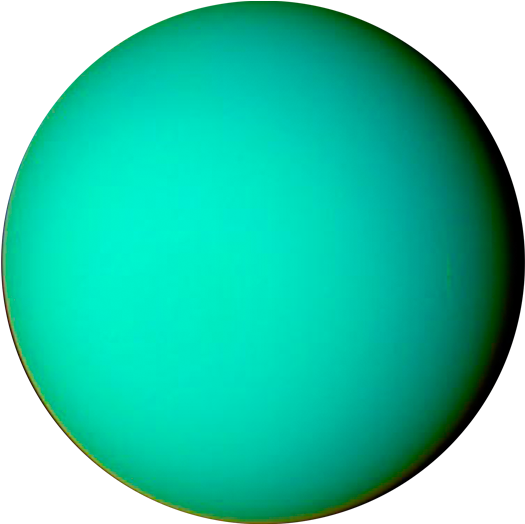 Download Celestial Buddies - Green Uranus With Transparent Background ...