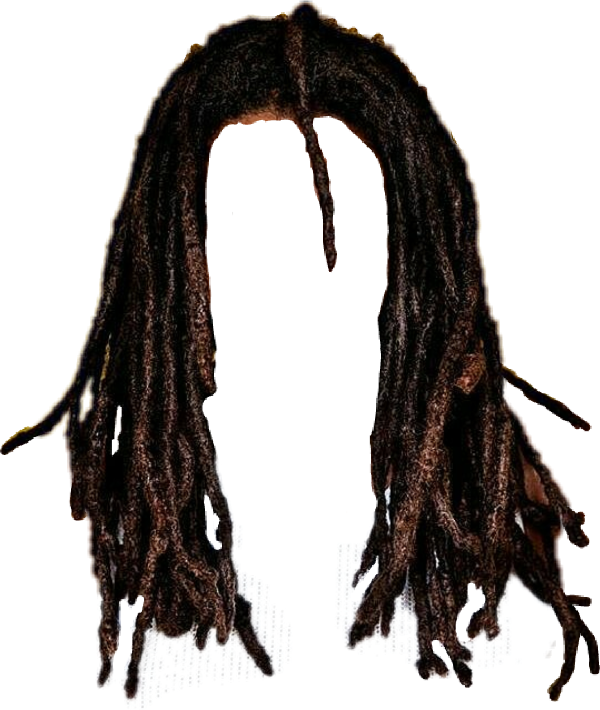 Download Transparent Hair Png Transparent - Dreadlocks Png - ClipartKey
