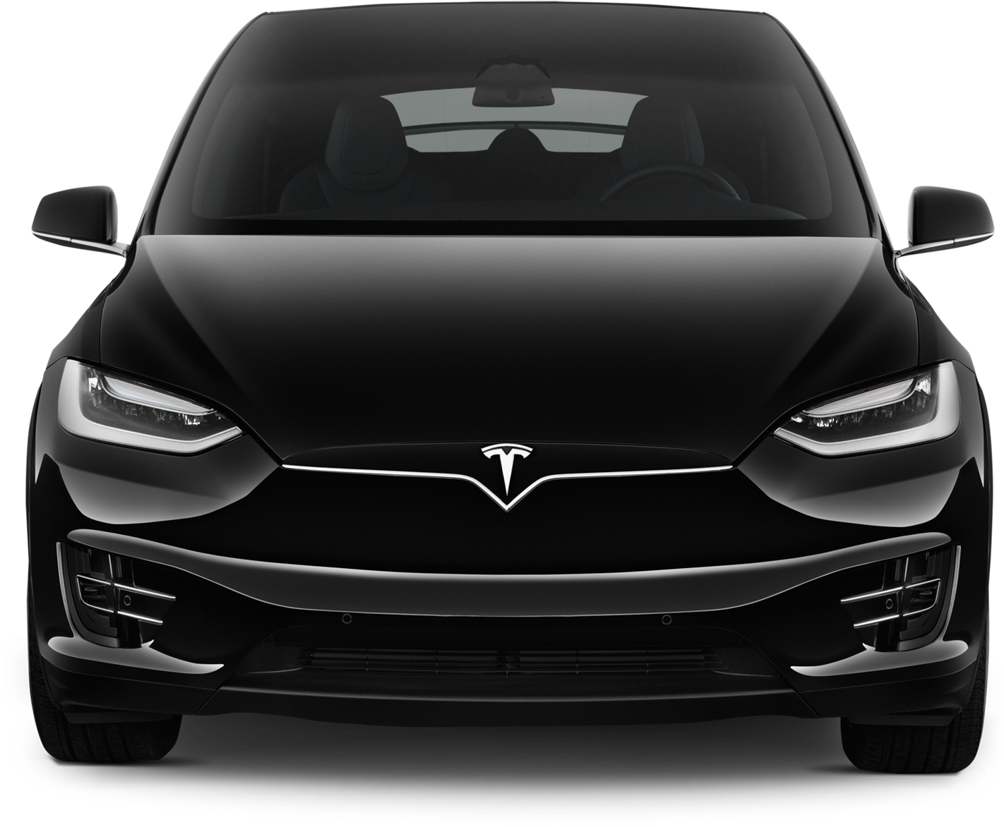 Download Transparent Tesla Model X Png - Tesla Model X Front View ...