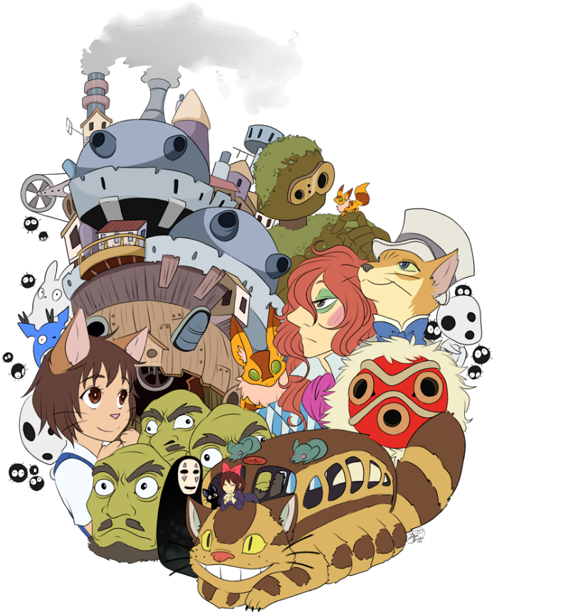 Download Ghibli Png - ClipartKey
