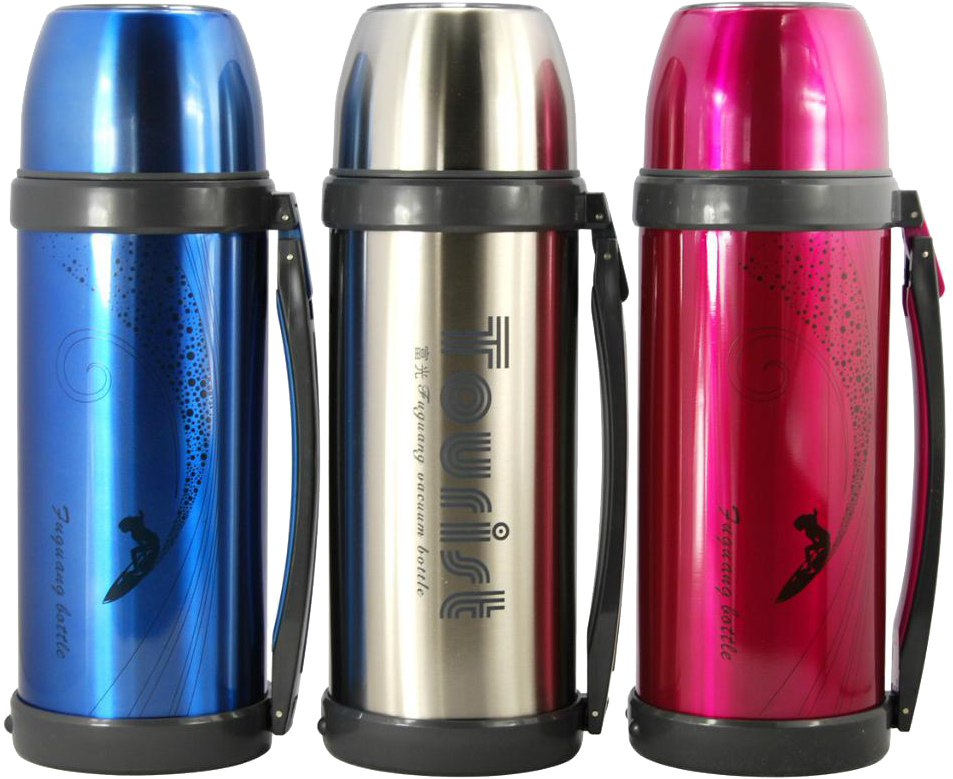 Download Thermos, Vacuum Flask Png - Water Bottle - ClipartKey