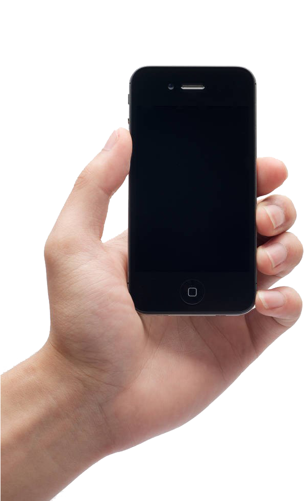 Download Transparent Hand Holding Cell Phone Png - Phone Hand Stock Png ...