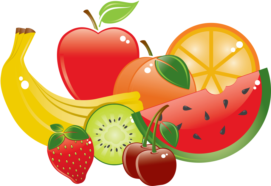 Download Fruits Clipart Collage - Fruit Clip Art - ClipartKey