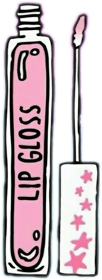 Download #lipgloss#animado - Lip Gloss Sticker Png - ClipartKey