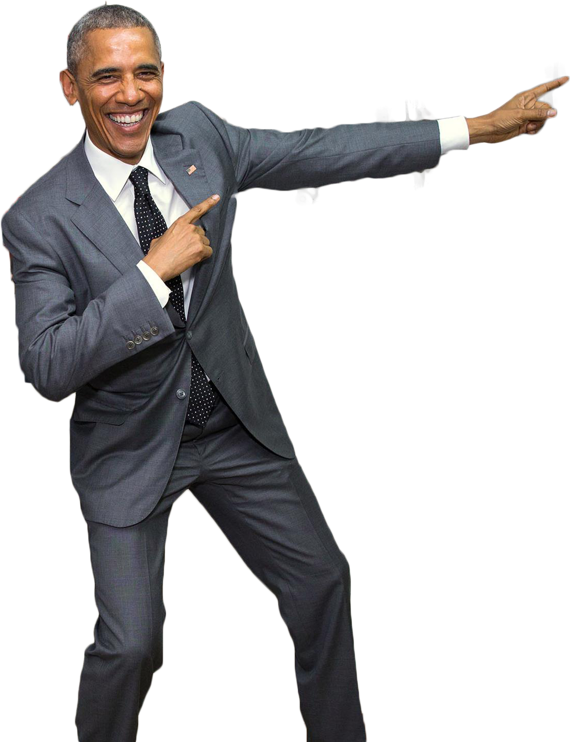 Download Obama Standing Png - Full Body Barack Obama Png - ClipartKey