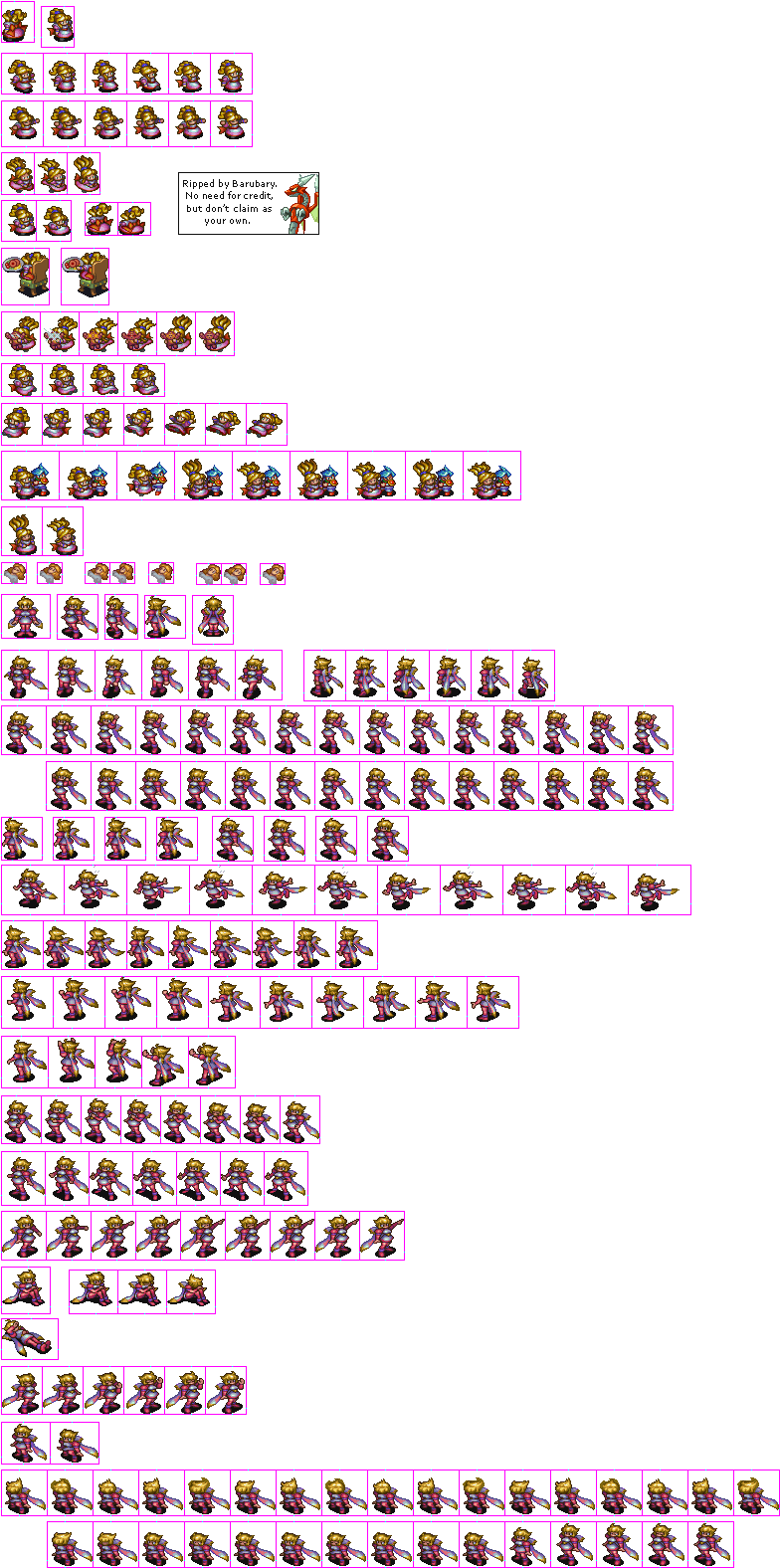 Download Transparent Fire Breath Png - Bof 3 Nina Sprite - ClipartKey