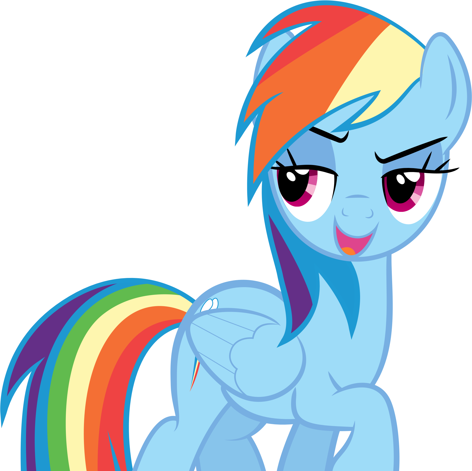 Download - Mlp Rainbow Dash Pretty Clipart , Png Download - Mlp Trixie ...