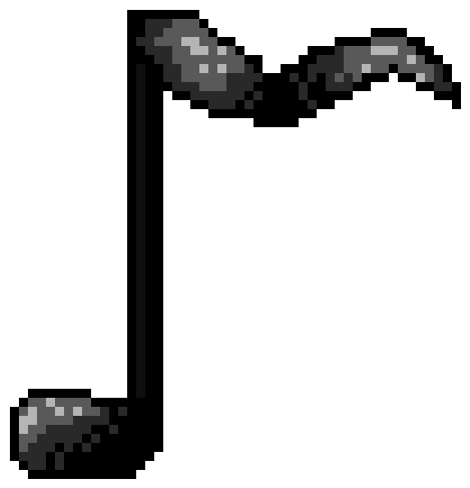 Download 8 Bit Music Note Png - 8 Bit Music Png - ClipartKey