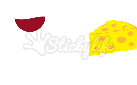 Download Custom Wine And Cheese Decal - ClipartKey