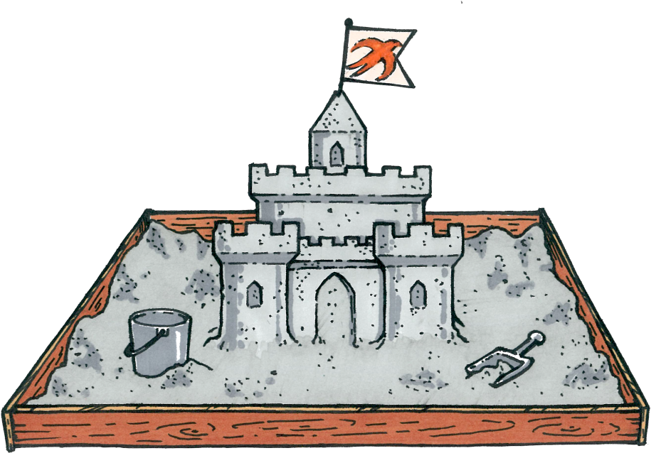 Download Swift-sandbox - Castle And The Sandbox - ClipartKey