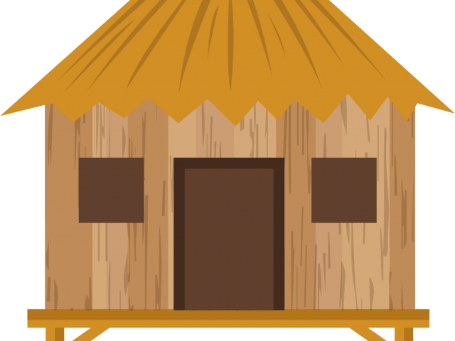 Download Shack Clipart Animated - Transparent Nipa Hut Png - ClipartKey