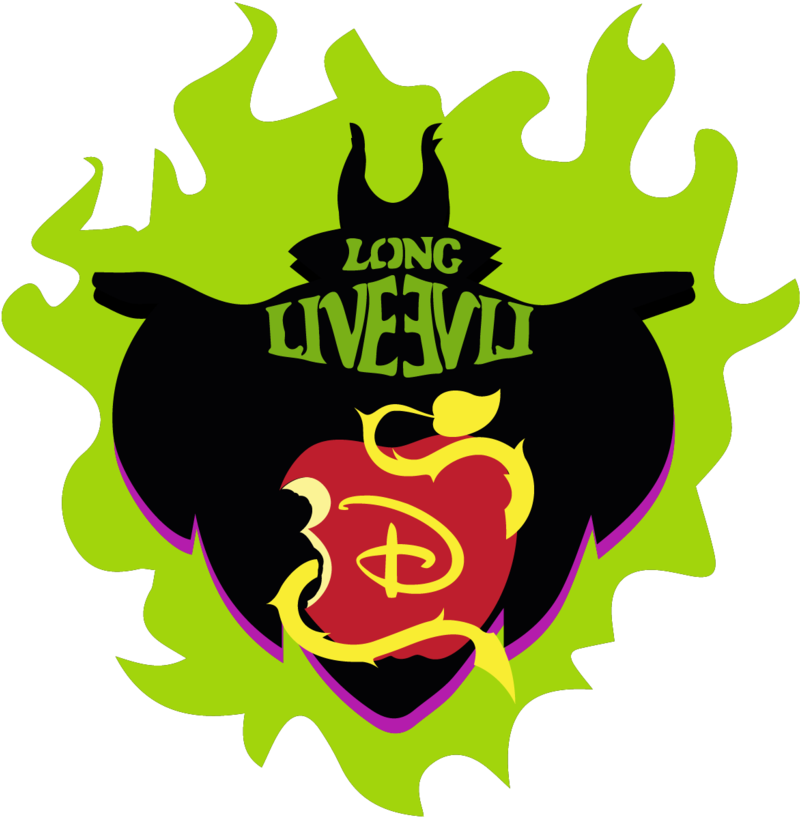 Download Long Live Evil Descendants Logo - ClipartKey