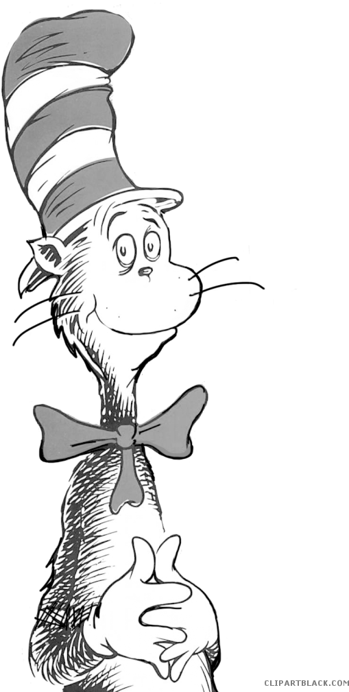 Download The Cat In The Hat Clip Art Dr - Dr Seuss Cat In The Hat Png ...