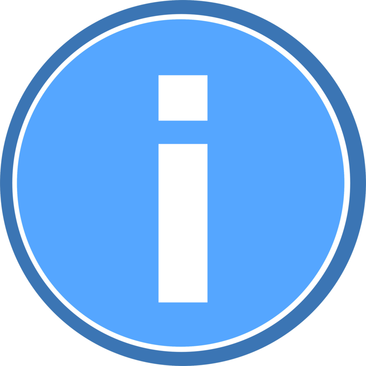 Download Blue,angle,area - Round Info Icon Png - ClipartKey