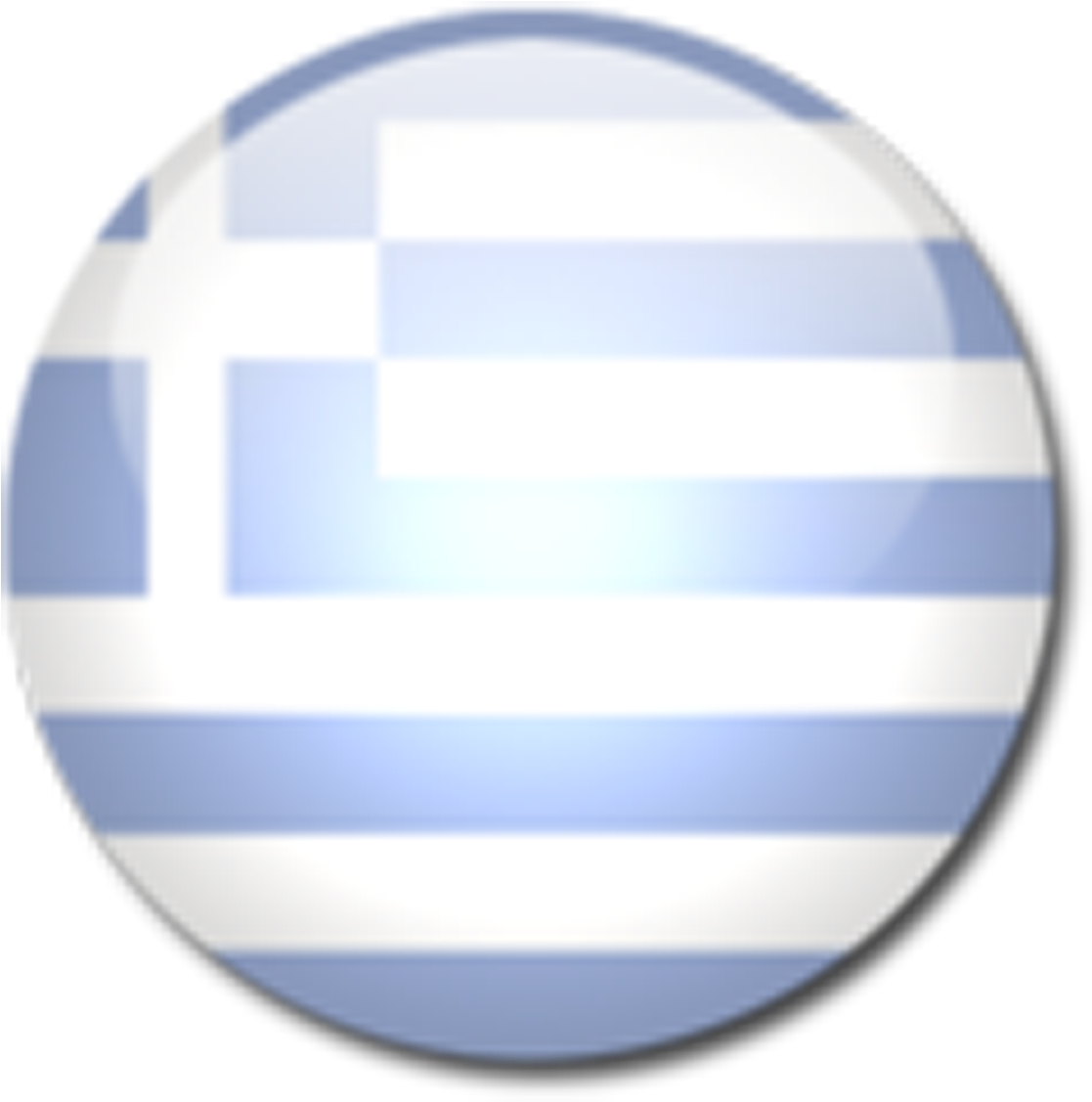 Download Transparent Greek Flag Png - Circle - ClipartKey