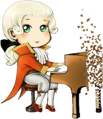 Download Mozart Freetoedit - Mozart Chibi - ClipartKey