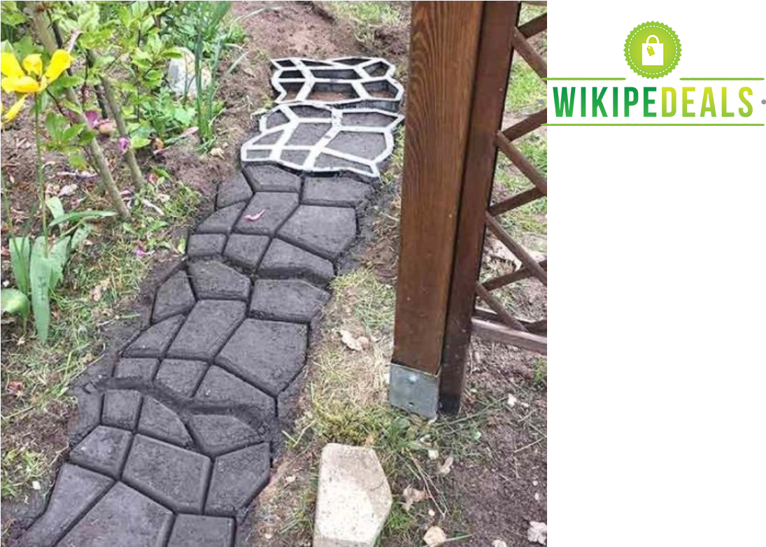 Download Transparent Cobblestone Path Clipart - Moules Pavage - ClipartKey