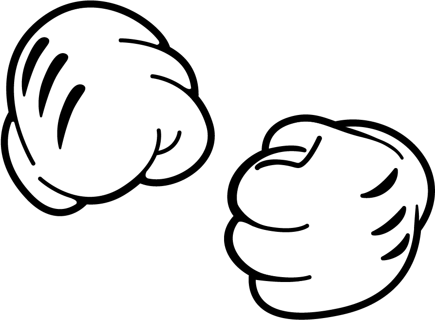 Download Transparent Mouse Hand Png - Mickey Mouse Cartoon Glove ...