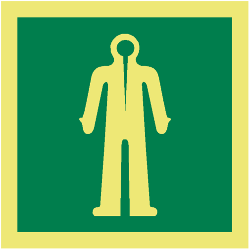 Download Immersion Suit Symbol Sign - Imo Immersion Suit Sign - ClipartKey