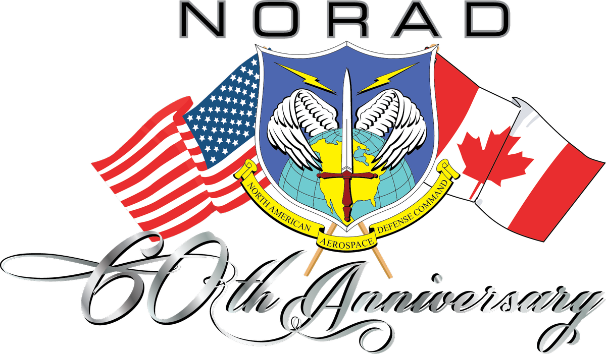 Download Norad 60th Anniversary Logo - ClipartKey