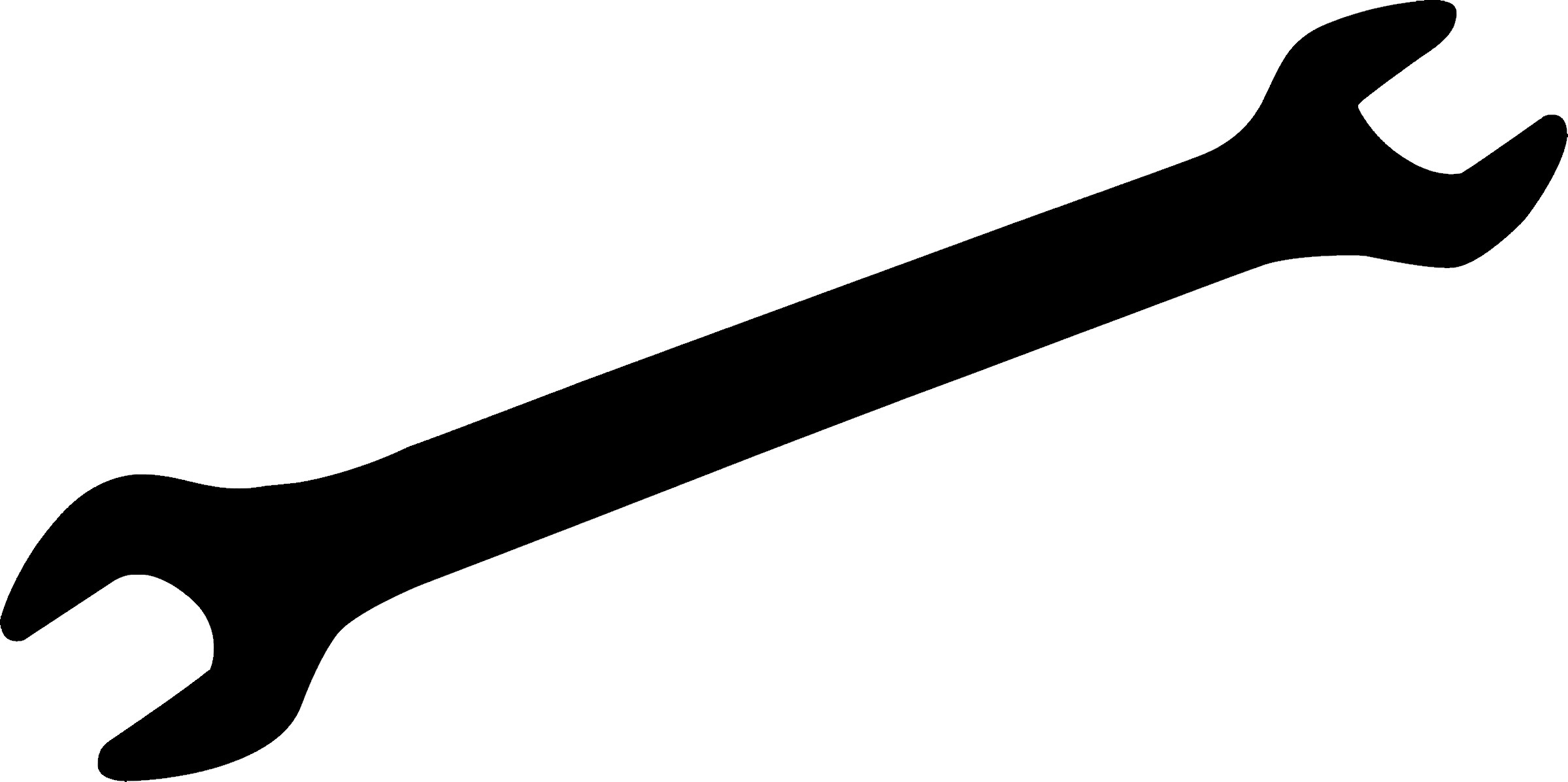 Download Wrench Silhouette - Wrenches Silhouette Clip Art - ClipartKey