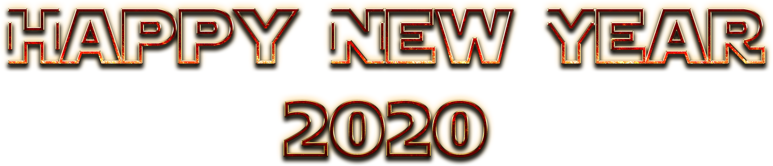 Download New Year 2020 Transparent Background - Tan - ClipartKey