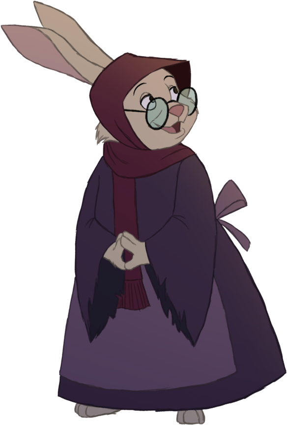 Download Mother Rabbit From Robin Hood - ClipartKey