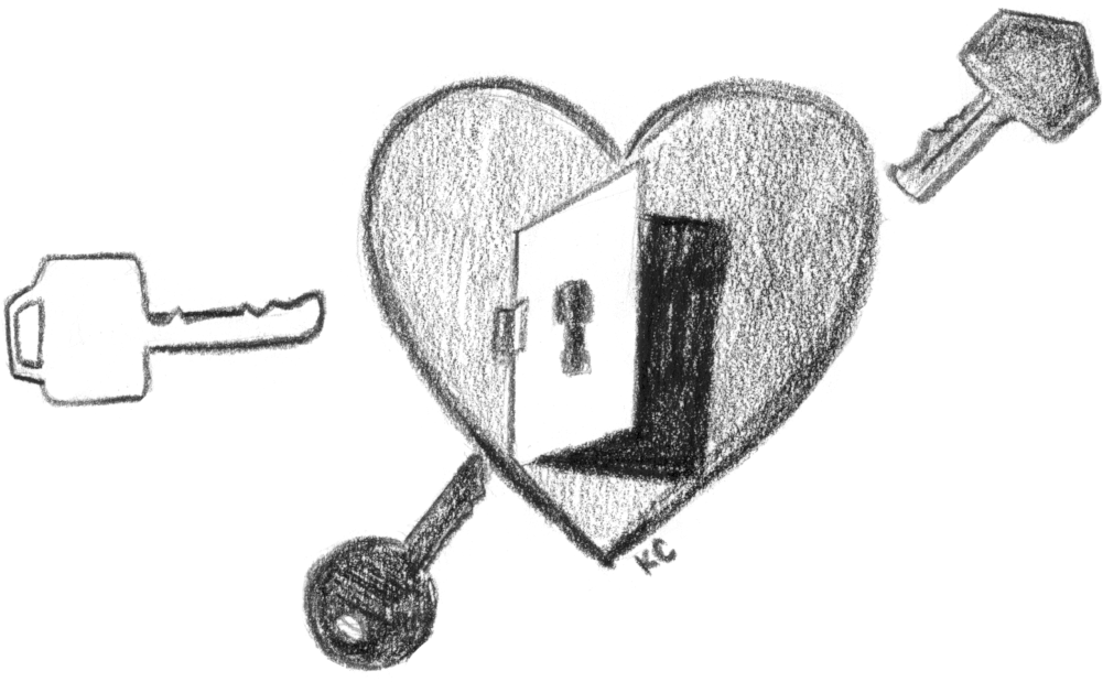 Download Transparent Heart Skeleton Key Clipart - Complicated - ClipartKey