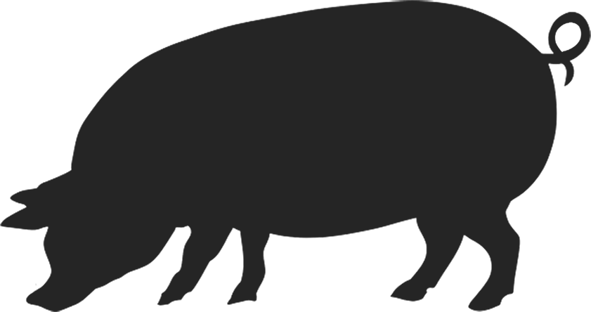 Download Styckschema Gris Cm Clipart , Png Download - Butcher Wall ...