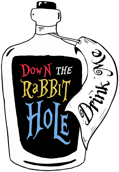 Download Down The Rabbit Hole Vector - Illustration - ClipartKey