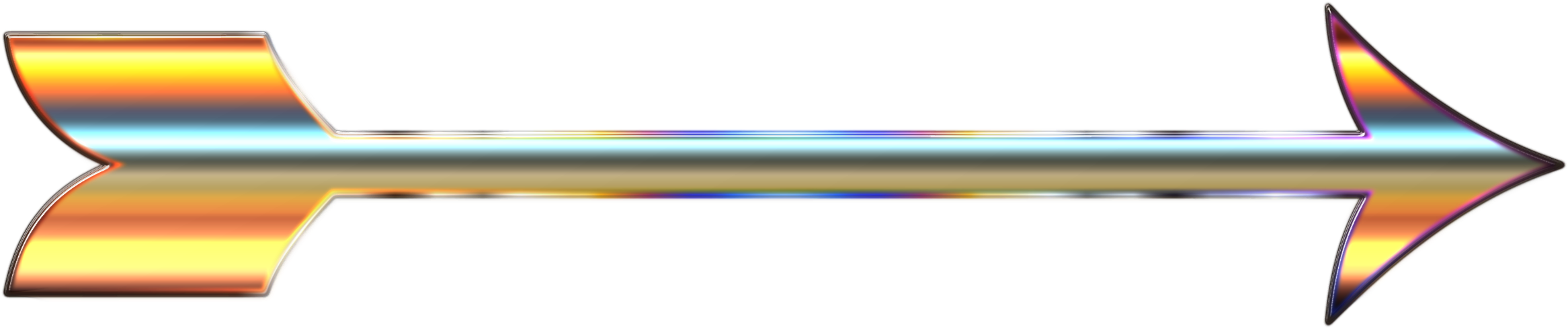 Download Chromatic Arrow Enhanced No - Colorful Arrow No Background ...