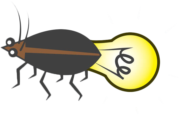 Download Firefly Insect Png - Light Bulb Lightning Bug - ClipartKey
