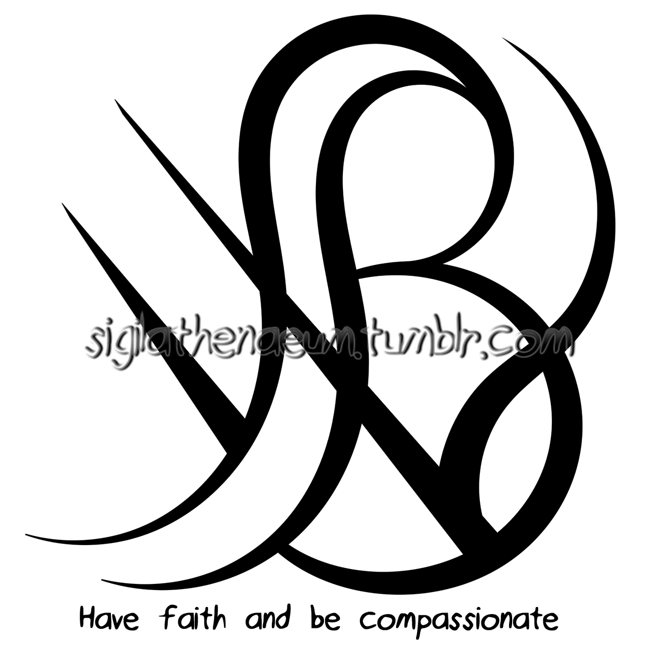 Download “have Faith And Be Compassionate” Sigil for Anonymous sigil ...