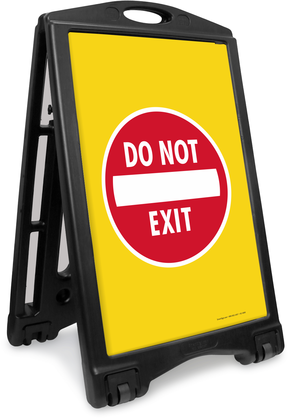 Download Do Not Exit Portable Sidewalk Sign - No Parking Sign Portable ...