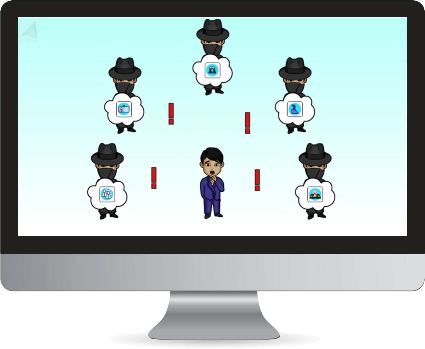 Download Introduction To Data Privacy - Cartoon - ClipartKey