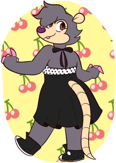 Download Opossum Fursona - ClipartKey