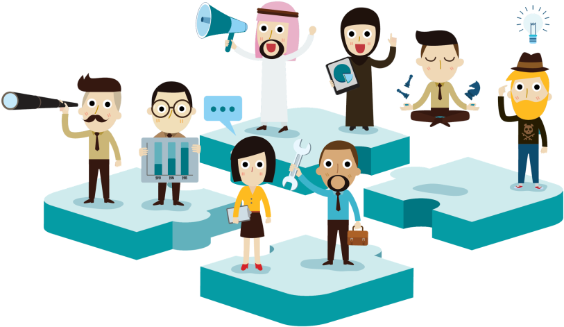 Download Employee Engagement Png - Cartoon Staff Engagement Employee ...