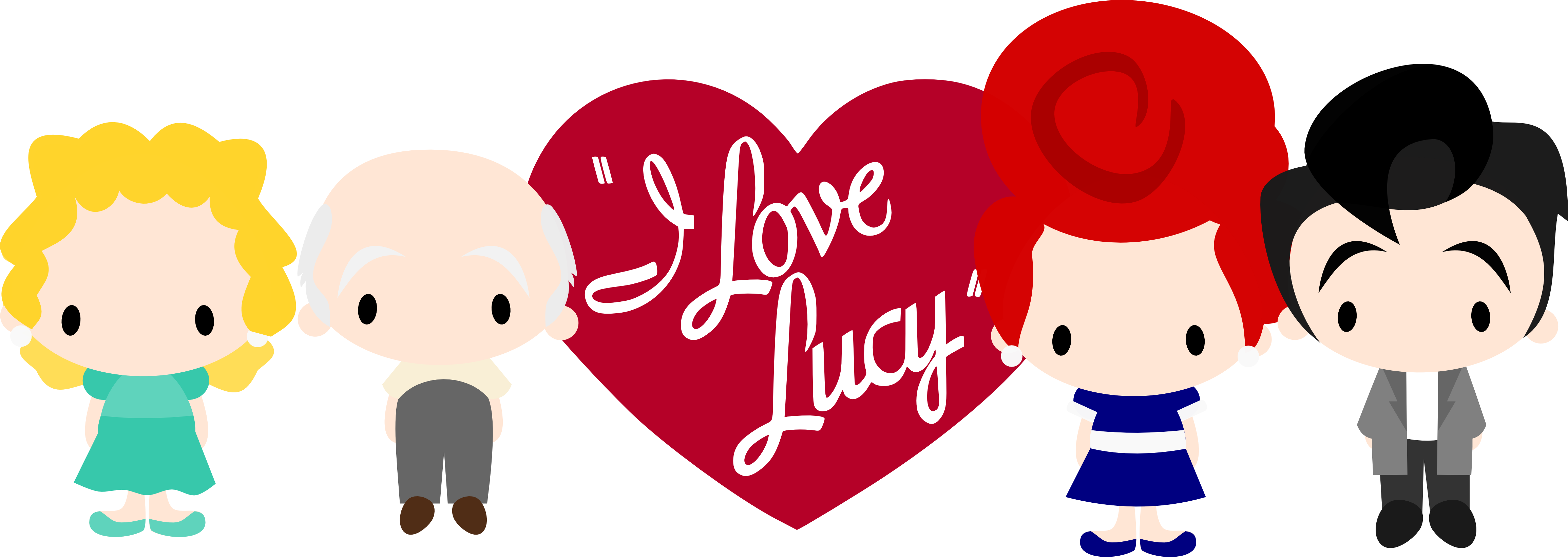 Download Love Lucy - ClipartKey